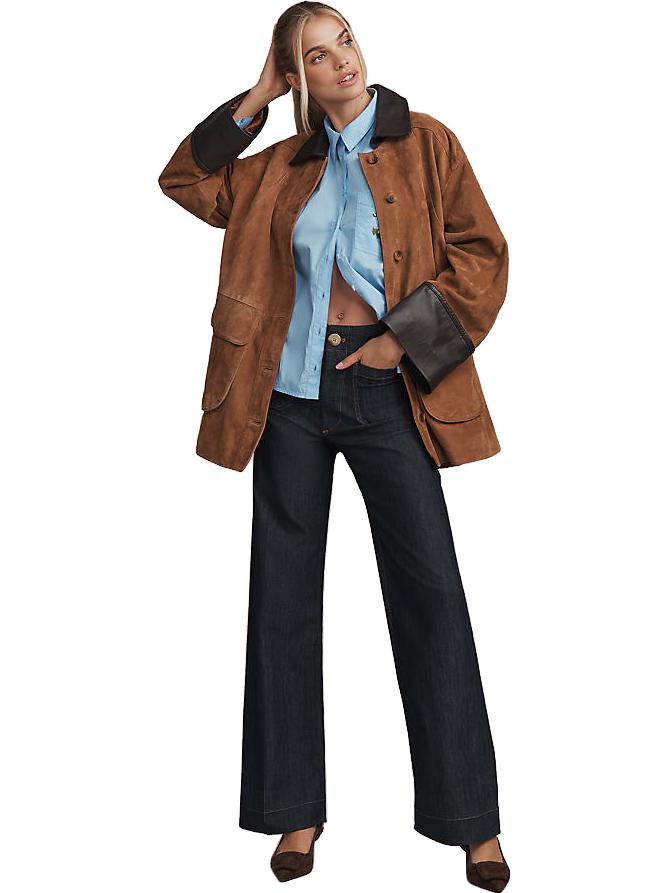 MAEVE Maeve Colette High-Rise Wide-Leg Full-Length Jeans